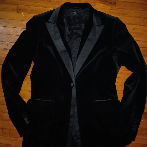 Hugo Boss | Jackets & Coats | Hugo Boss Velour Blazer | Poshmark